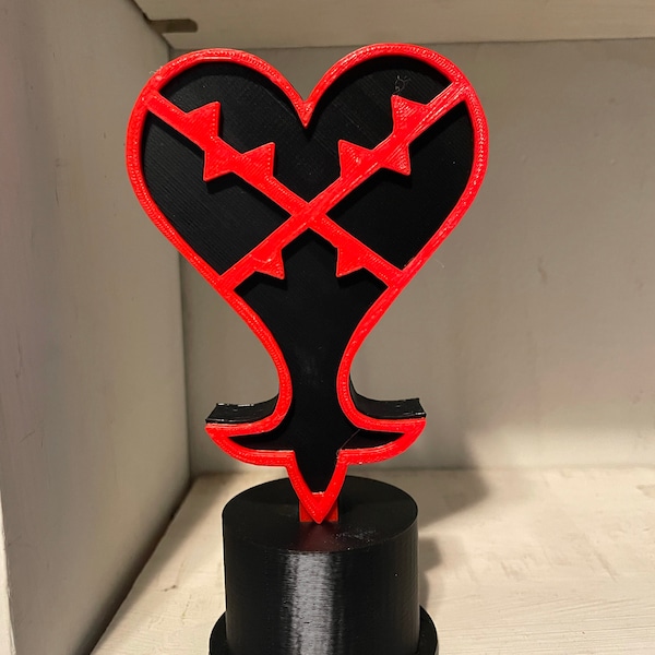 Heartless Emblem Statue - Kingdom Hearts 3D Printed Figurine - Etsy