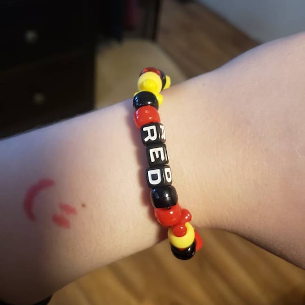 Undertale AU Inspired Handmade Character Kandi Bracelets + Custom AU ...