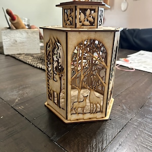 Rose Box Laser Cut Gift Box Envelope Home Décor Decorative Wedding Card ...