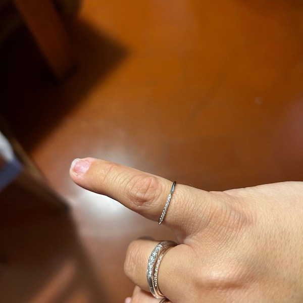 Mobius Ring, Solid Gold Twist Ring, Solid Mobius Ring, Mobius Band, 9K Mobius Ring, 14K Mobius ...