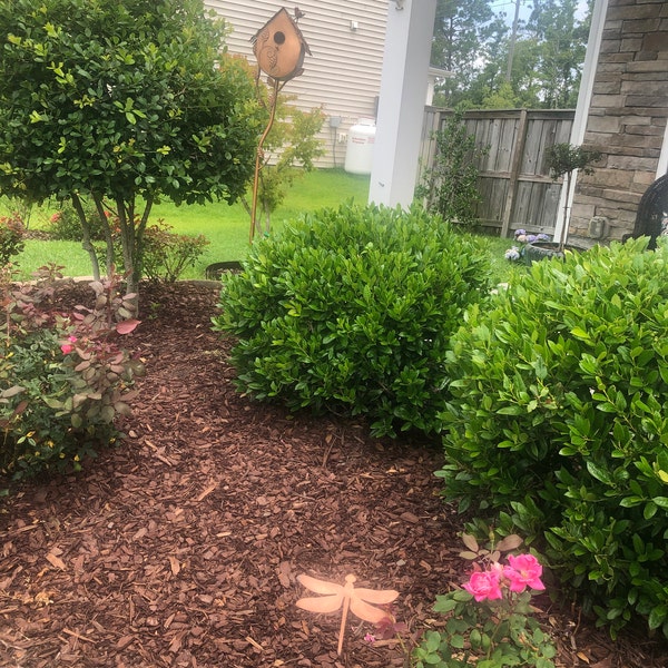 Copper Cattail Wind Chime Garden Stake - Etsy