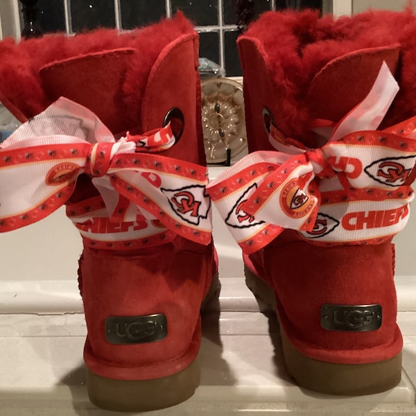 Kansas City Chiefs Inspired Grosgrain Ribbon And/or Coordinating 1 ...