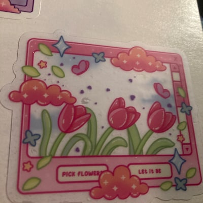 Mailbox Cute Aesthetic Vinyl Sticker Valentines Day - Etsy