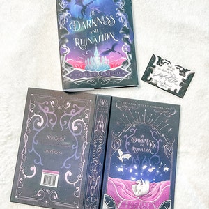 Asteria and Calix Dragon Ride Art Print From of Darkness and Ruination the Star Queen Chronicles ...