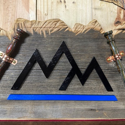 Custom Sized Fractal Burned Cedar Wood Boards for Shelves, Furniture ...