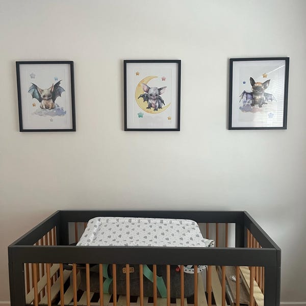 Baby Dnd Monster Printable Art Set of 3, Nursery Decor, Dungeon and ...