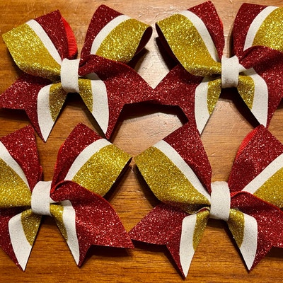 Printable Cheer Bow Template and Loop Graphic Placement Guide - Etsy