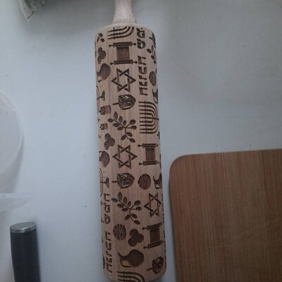 Mexican Folk Pattern Mini Rolling Pin Embossing Rolling - Etsy