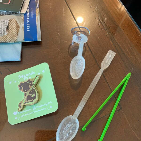 Stroodies Spoons for Crested Geckos (includes Suction Cups) - Etsy