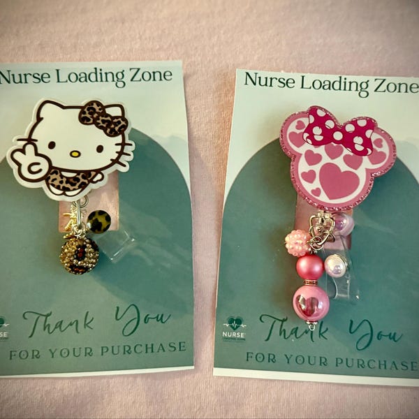Pink Scrub Top Charm for Badge Reels and Shoe Charms Cute Nurse ...