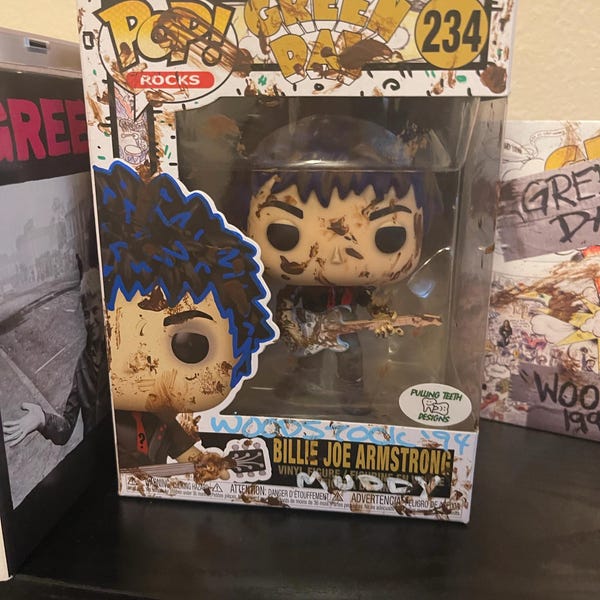 Sticker Pixelated Green Day Set of 3 Woodstock Dookie Glossy 2.5" Two ...