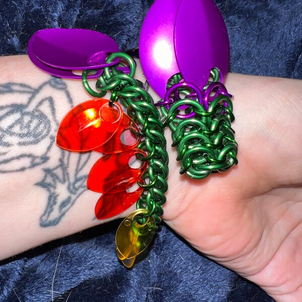 The Alastor Scalemail Cloak/shoulder Drape - Etsy