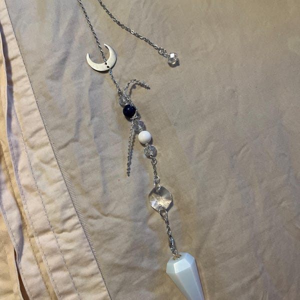 Customize Your Pendulum, Crystal Pendulum, Healing Dowsing Crystal ...
