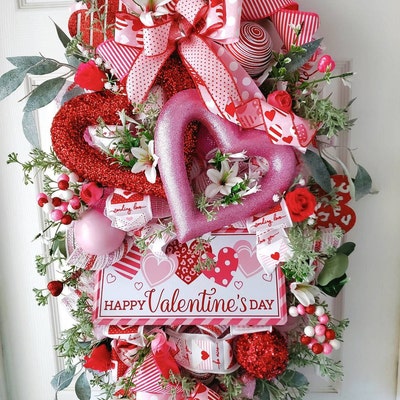 Pink Christmas Tree Ribbon Light Pink Tree Ribbon - Etsy