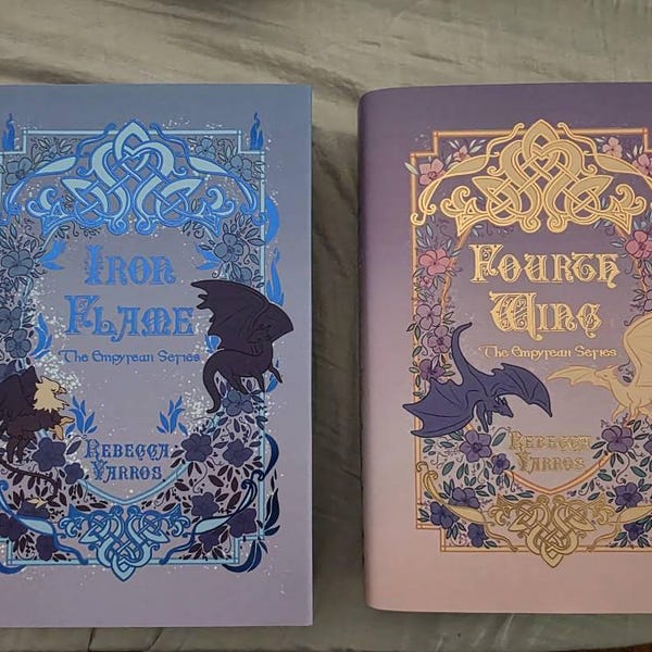 Fourth Wing Rose Gold Dust Jacket - Etsy