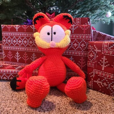Pattern/ Patrón Garfield Amigurumi - Etsy