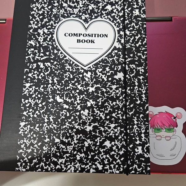 A5 Composition Hardcover Ring Binder | 6 Ring Binder | A5 Planner ...