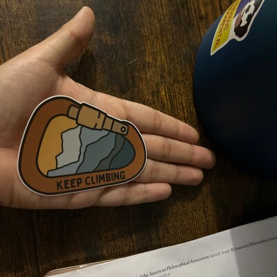 Rock Climbing Sticker Clear Climbing Sticker Outdoor Sticker Vinyl ...