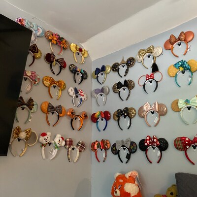 Decorated Mickey Ear Wall Displays 5, 10, or 20 Packs Also 3 Packs of ...