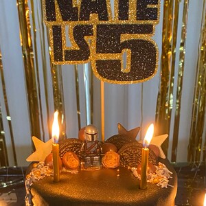 Knitting Theme Cake Topper Personalised - Etsy