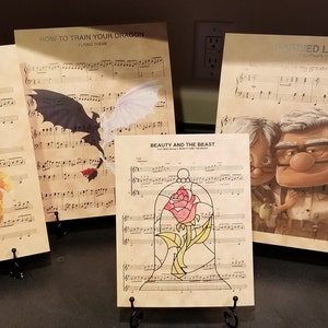 Beauty and the Beast Watercolor, Disney Wedding Gift, Disney ...