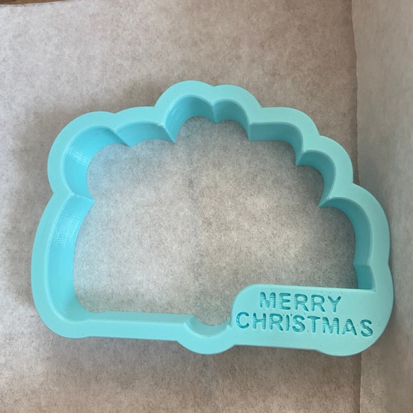 Merry Christmas Cookie Cutter - Etsy