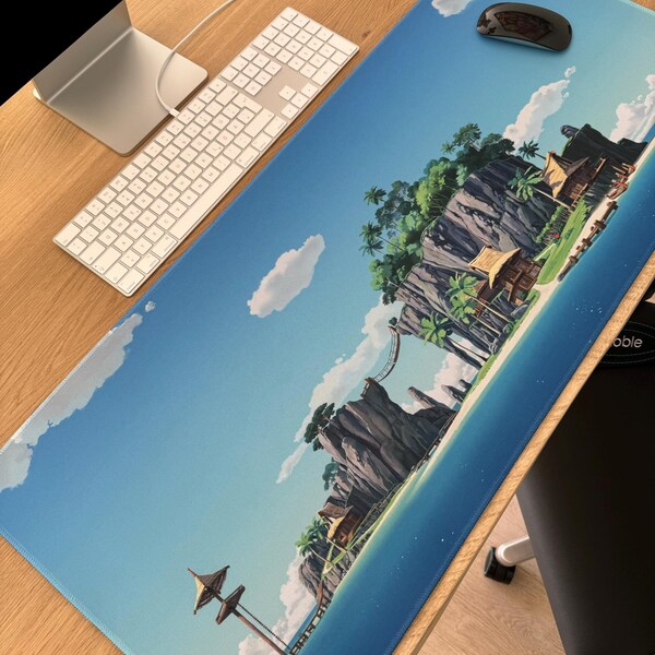 Studio Ghibli World Map Desk Mat Explore the Magical Worlds of Miyazaki ...