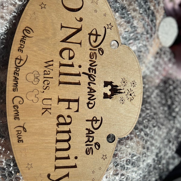 Disney Themed Pram Sign Stroller Sign Personalised Push Chair Sign ...