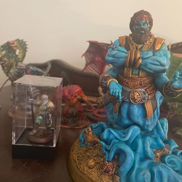 Orc Orog / Half-orc Fighter Barbarian DND Resin 28mm Scale Dungeons ...