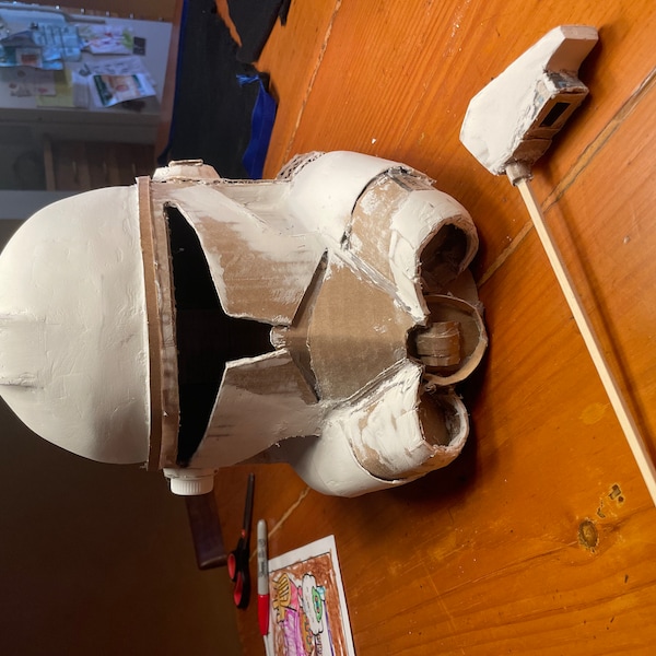 Phase 2 Clone Trooper Helmet Cardboard Templates (digital PDF) - Etsy