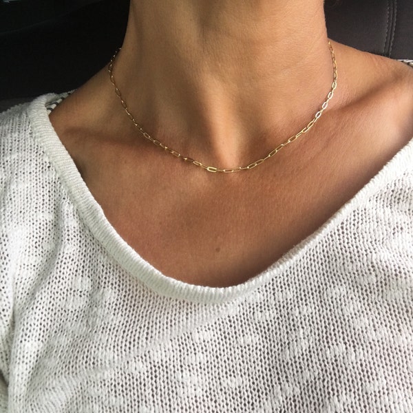 Minimalist Layering Chain by Caitlyn Minimalist • Dainty Link Chain ...
