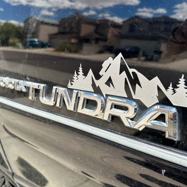 Mountain Decals for 2014-2024 Tundra Door Badge - Etsy
