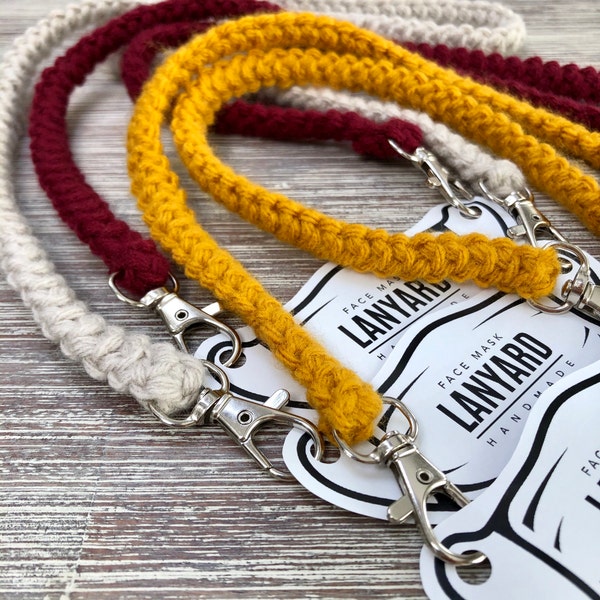 PRINTABLE Face Mask Lanyard Tags - Digital Downloadable PDF - Bold ...