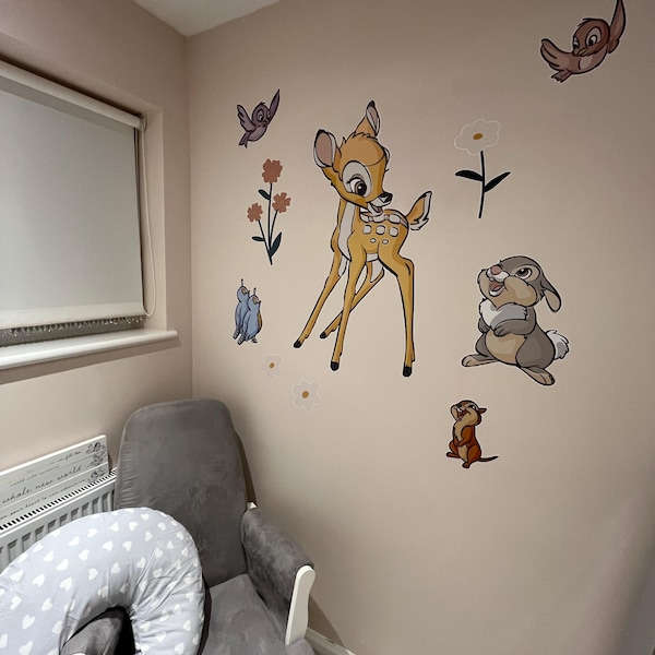 Children's Popular Characters Room Decorations Removable Repositionable ...