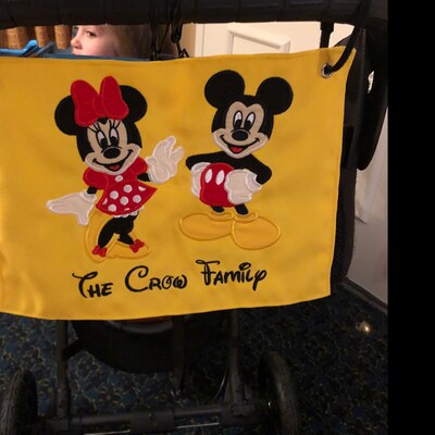 Stroller Spotter Family Banner With 2 Characters - Etsy