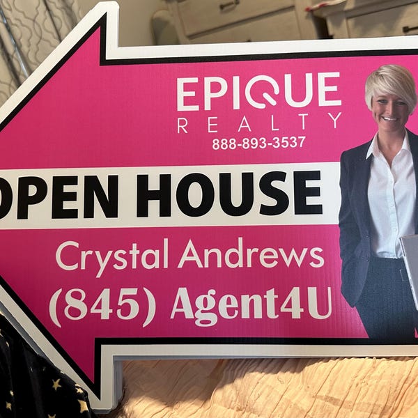 SOLD Stickers | Real Estate Sign Stickers | Weatherproof Vinyl | Free ...