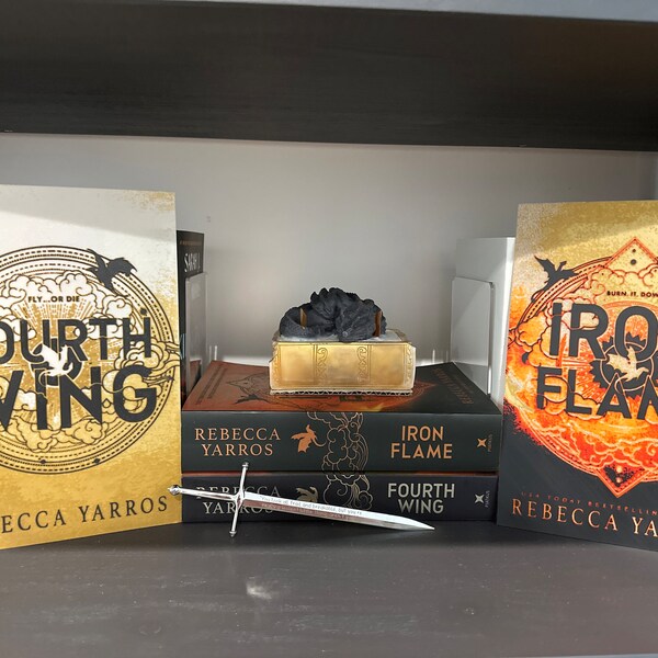 Bat Wing Bookends - ACOTAR Inspired - Etsy