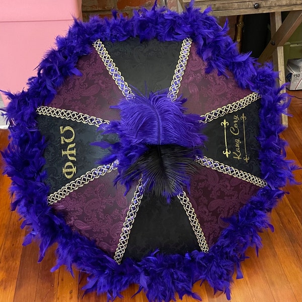 Graduation Umbrella, LSU, Graduation Second Line Umbrella, Sequin ...