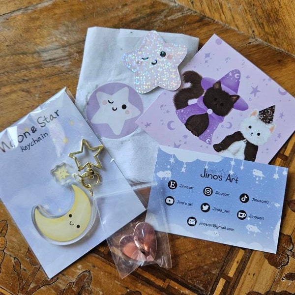 Mini Set of Star and Sparkle Hard Enamel Pins in Yellow | Cute Dreamy ...