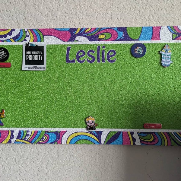 Personalized Dots Design Cork Board: Custom Bulletin Board - Etsy
