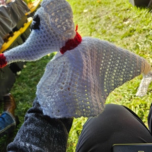 Crochet PATTERN Zero the Ghost Dog Plush Inspired by the Movie ...