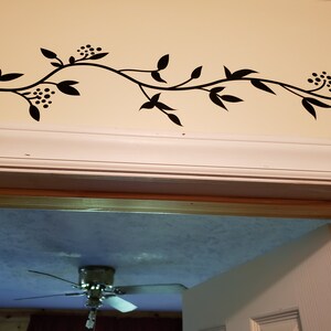 Shadow Tree Vinyl Wall Decal | Etsy