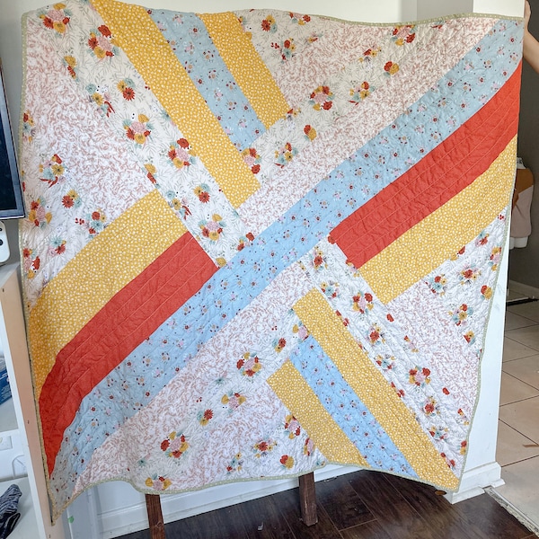 Maypole Quilt Pattern PDF Download - Sewing for Beginners Original ...