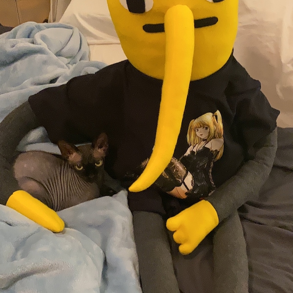 Giant Lemongrab- Large Handmade Plush Toy - Etsy
