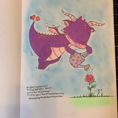 Colouring Heaven Winglings Special digital Download PDF - Etsy