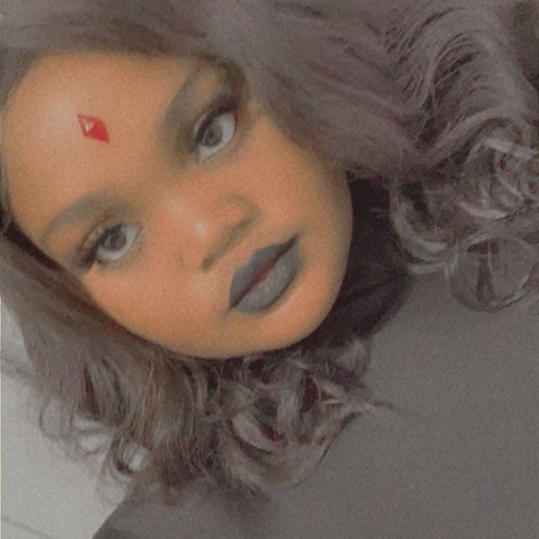 Forehead Gem, Earring Gem, Flat Back Jewel, Raven, Cosplay, Costume ...