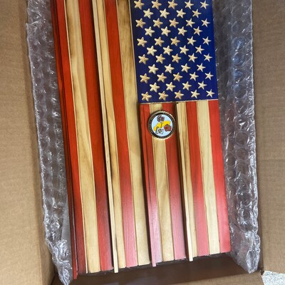 Texas Flag Challenge Coin Display - Etsy