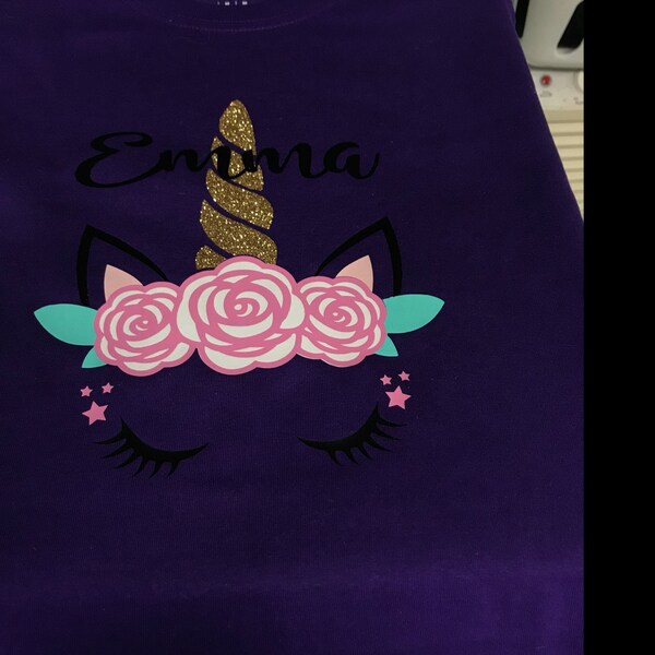 Unicorn Svg, Unicorn Eyelashes, Unicorn Birthday Svg, Floral Unicorn ...