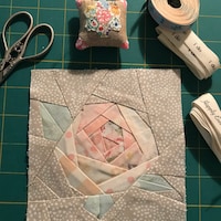 Rose Foundation Paper Piecing Pattern - Etsy Canada