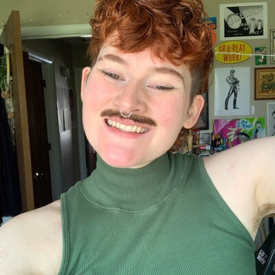 Realistic Fake Tony Stark's Beard Kit Full Handmade - Etsy